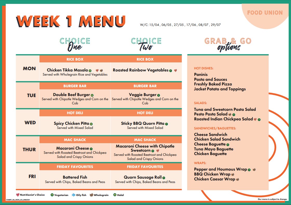 Reading Girls' School - Catering